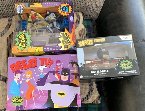 DC Comics Classic TV Series Batman and Robin Action Figure, 2-Pack | eBay