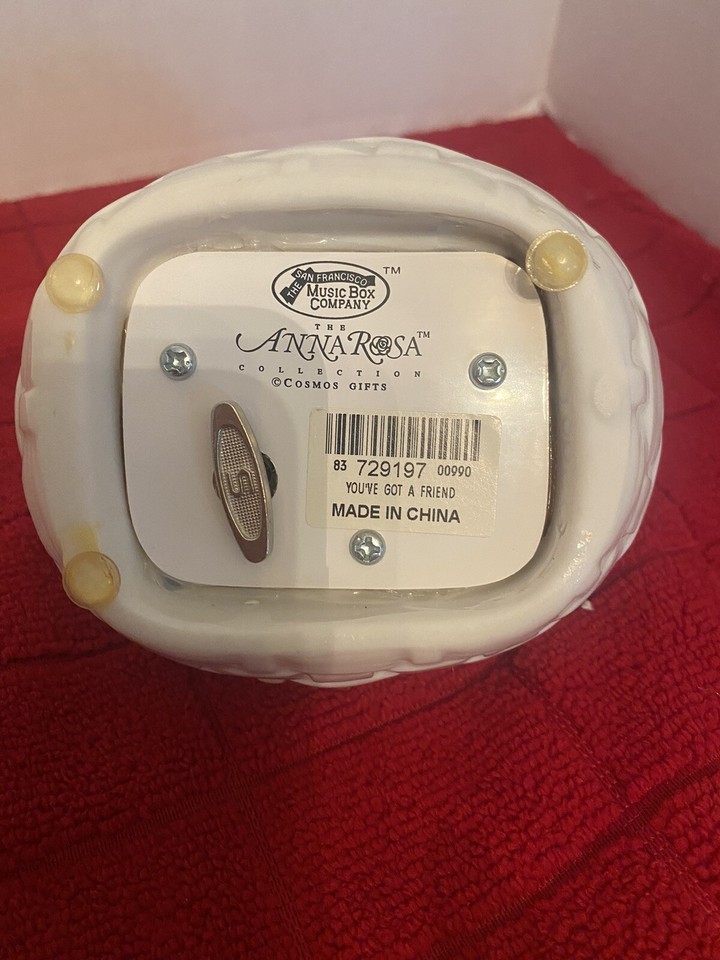 Anna Rosa collection Puppies Music Box - San Francisco Music Co | eBay