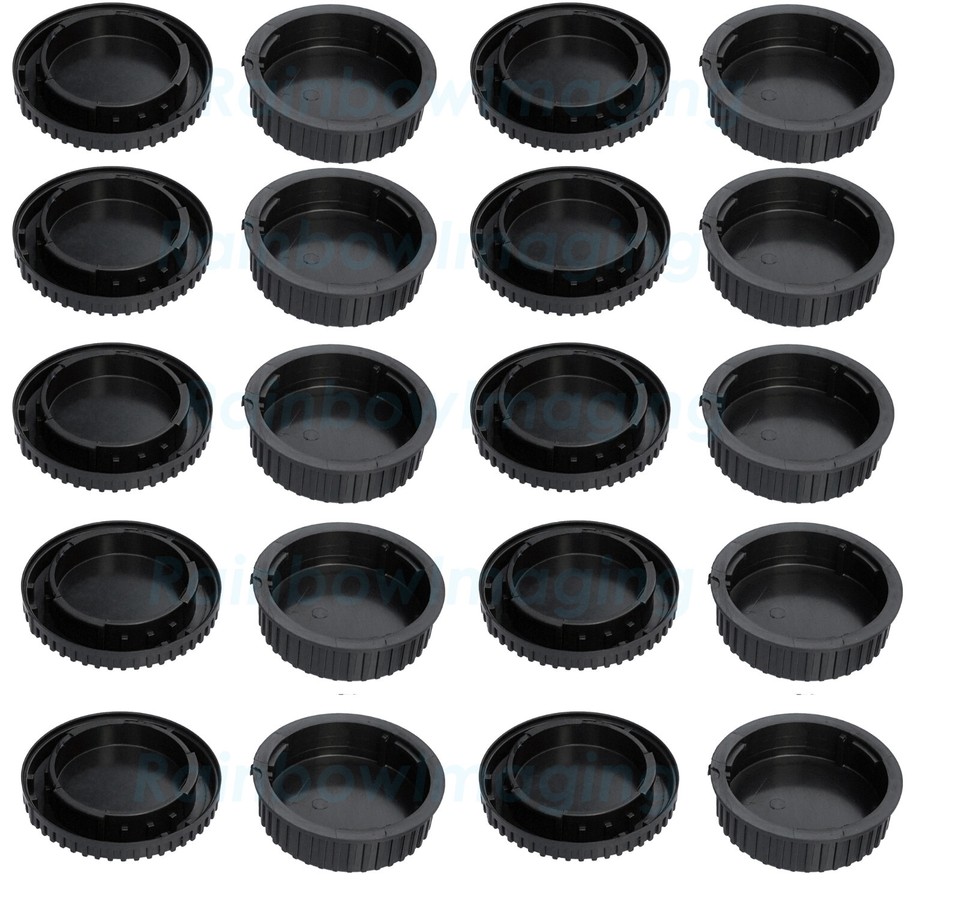 (10 Pcs) Rear Lens Covers Camera Body Caps Nikon F Mount DSLR D5 D4 D3 ...