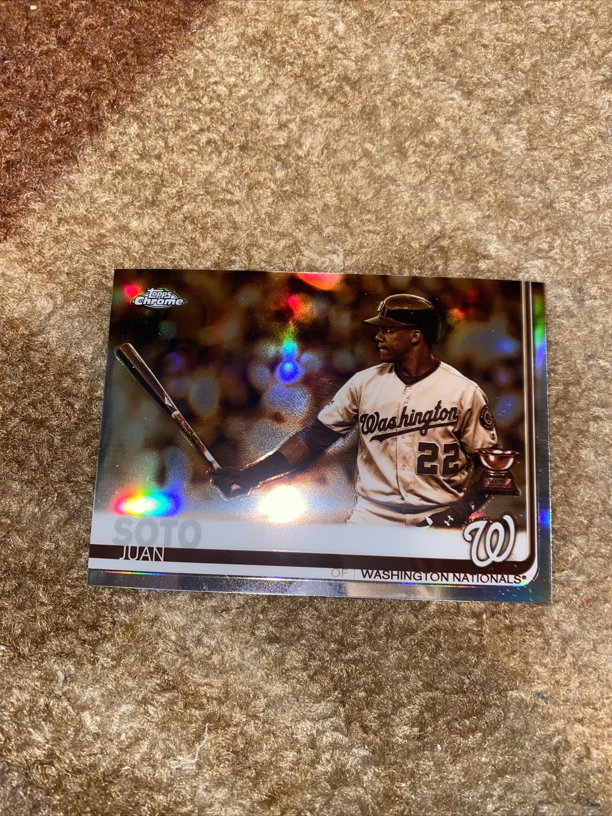 2019 topps chrome juan soto sepia refractor #155 NM-MT | eBay
