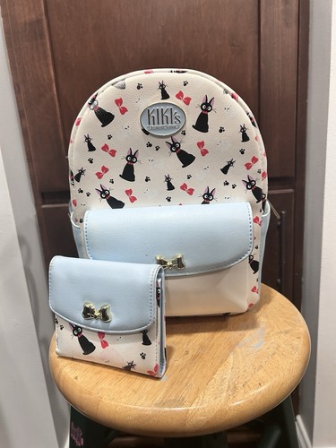 Studio Ghibli Kiki’s Delivery Service Jiji Bow Mini Backpack With ...