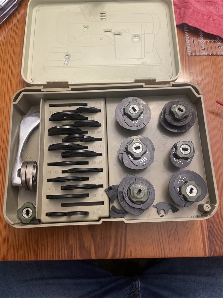 Necchi Supernova Cam And Accessories Box, With Cams | eBay