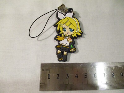 "Vocaloid" Rin Kagamine, rubber key ring, combined shipping available ...