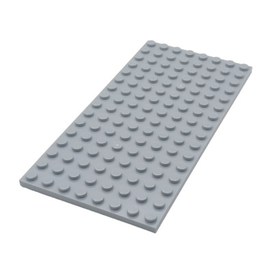 NEW LEGO® 1x 8x16 Base Plate 92438 Light Bluish Grey Star Wars Creator ...
