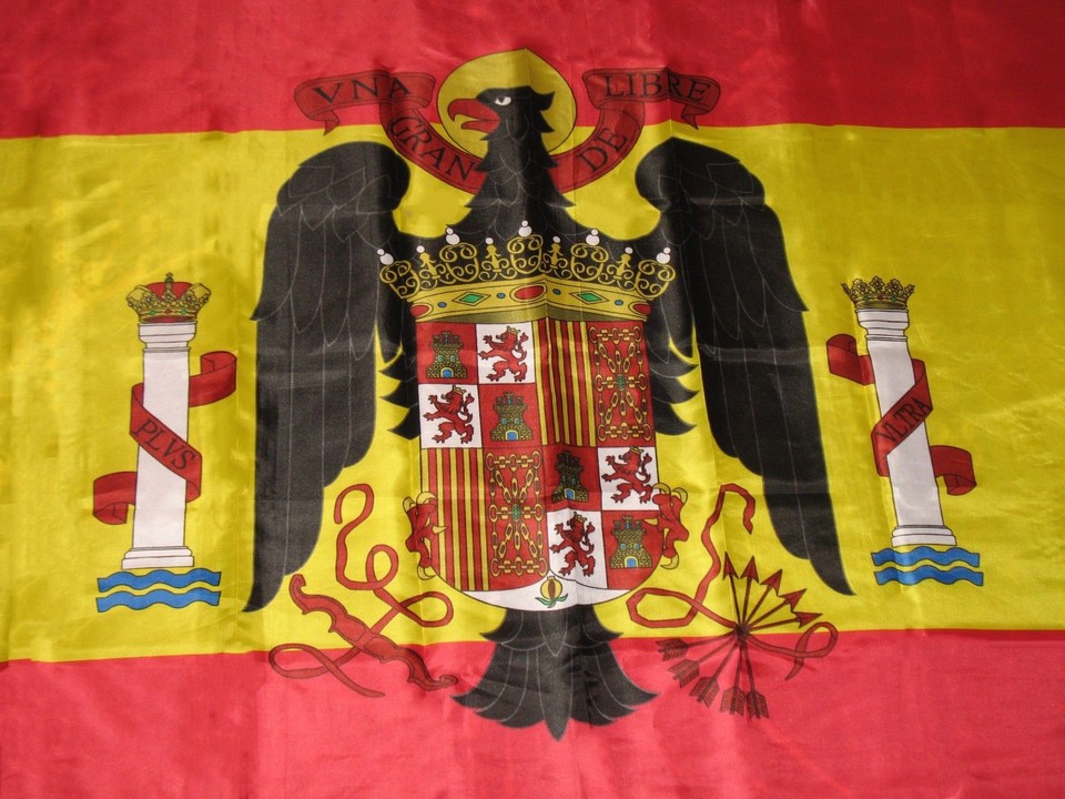 3x5 Spain Under Franco 1945-1977 Flag 3'x5' Banner Premium Indoor ...