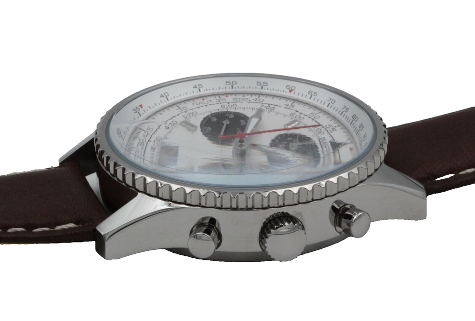 Aviation Automatic Chronograph Men's Watch 7750 Clone Tachymeter Wrist ...