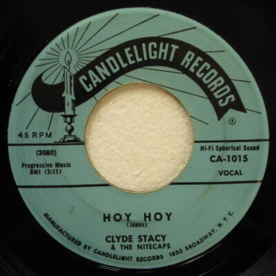 CLYDE STACY Hoy Hoy/So Young 45 CANDLELIGHT rockabilly Ct 2627 | eBay