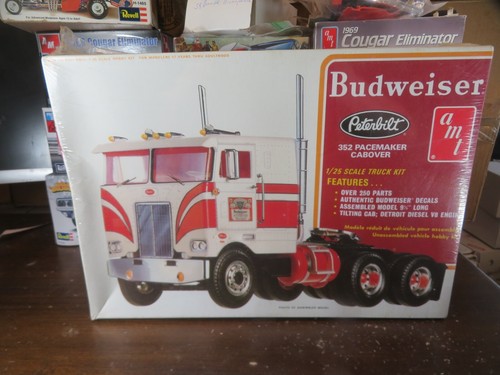 Original AMT Peterbilt Cabover Pacemaker 352 Budweiser Tractor Sealed 1 ...