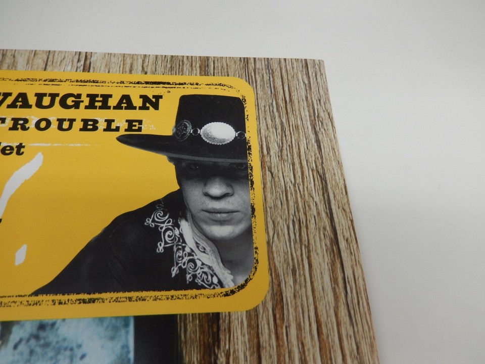 STEVIE RAY VAUGHAN SRV BOX SET RARE Promo Poster Flat NEW ORIGINAL ...