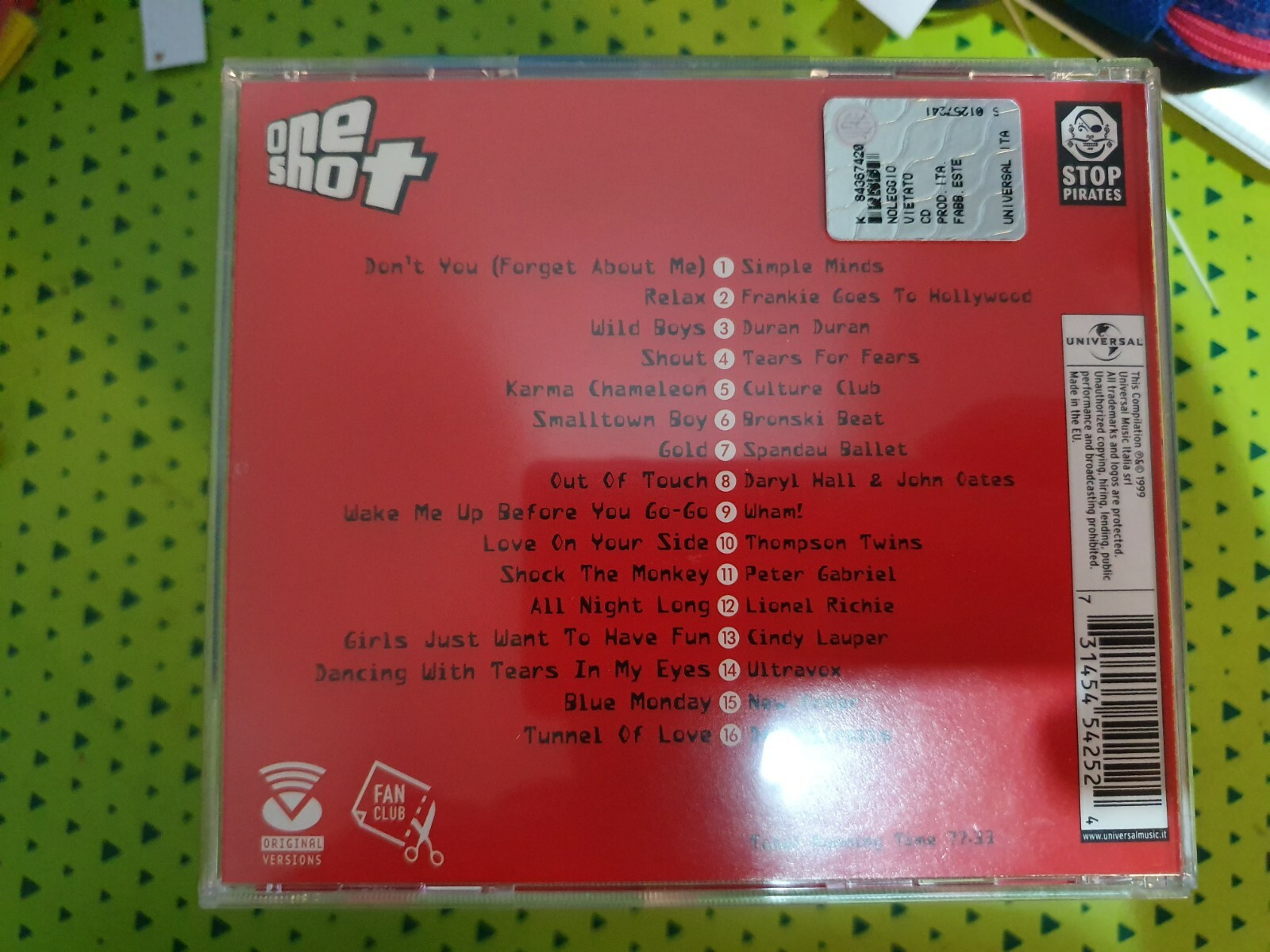 ONE SHOT 80 ! CD | eBay