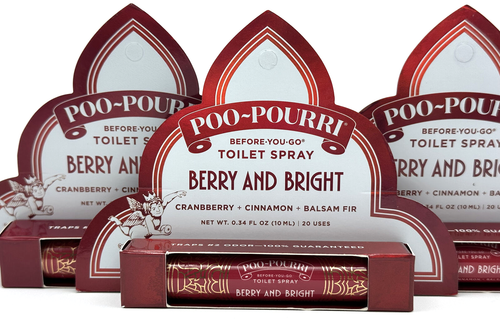 Poo-Pourri Pocket Before You Go Toilet Spray Berry & Bright Lot of 3 | eBay