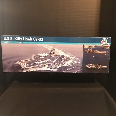 ITALERI 5522 USS KITTY HAWK CV-63 MODEL KIT-NIB-1:720 SCALE | eBay