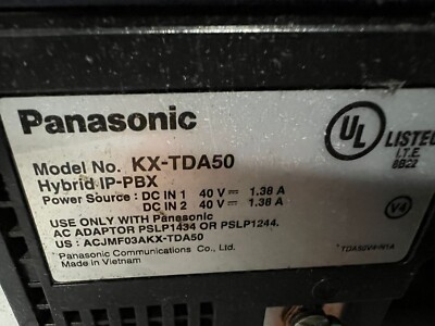 Telecom Systems - Panasonic Kx-Tda