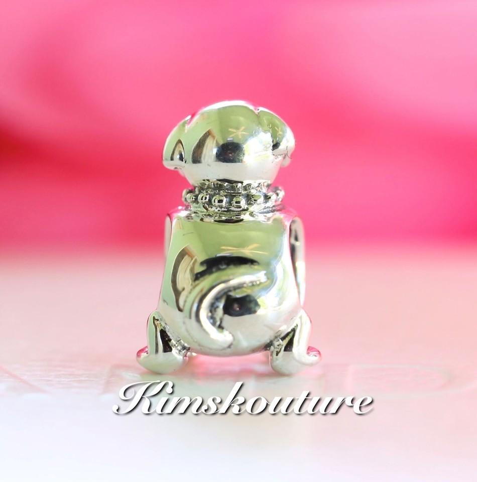 Authentic Pandora Labrador Dog Sterling Silver Bead Charm 791379CZ | eBay