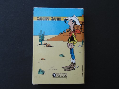 Jeu de carte publicitaire Lucky luke Atlas | eBay