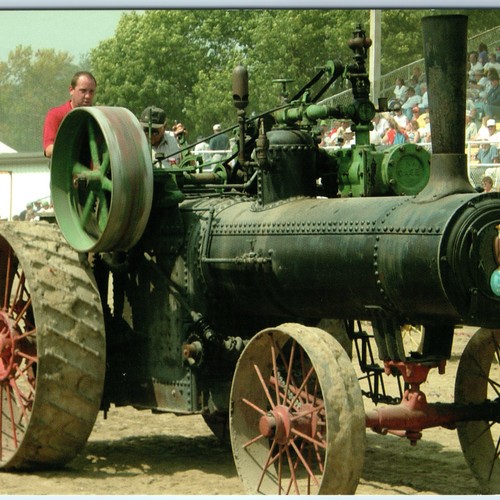 c2000s Mt. Pleasant IA Steam Case Engine Jumbo Postcard Threshers John ...