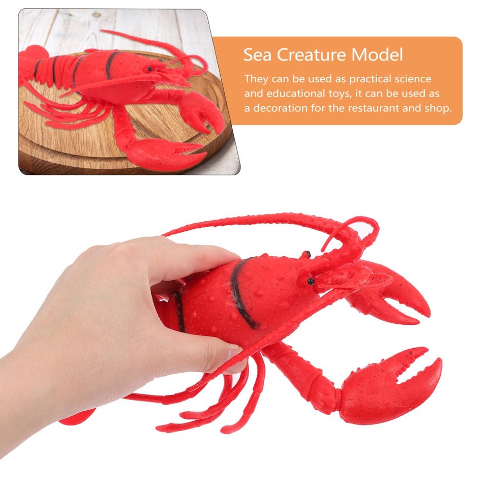 2pcs Simulated Sea Animal Model Marine Life Model Kids Cognition Toy ...