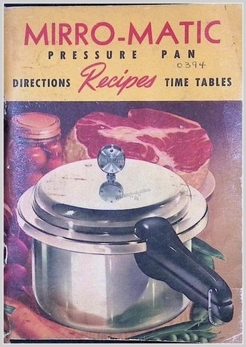 MIRRO-MATIC 0394 Pressure Cooker Cookbook & Manual 1950s | eBay