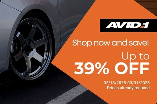 AVID.1 AV-20 Wheels 18x8.5 (33, 5x114.3, 73.1) Black Rims Set of 4 | eBay