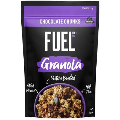 Fuel 10k Chocolate Granola Chunks Tasty Cereal Cluster Oat Protein ...