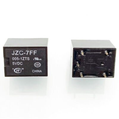 2Pcs JZC-7FF-005-1ZTS 5VDC Power Relay 5Pins #E9* | eBay