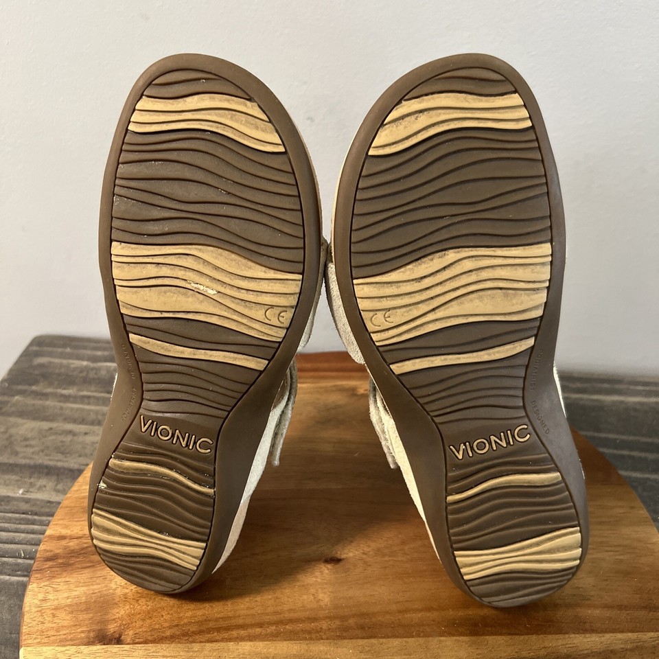 Vionic Women’s Size 7 341 Samoa Slip On Leather Slide Sandals TVW4832 ...