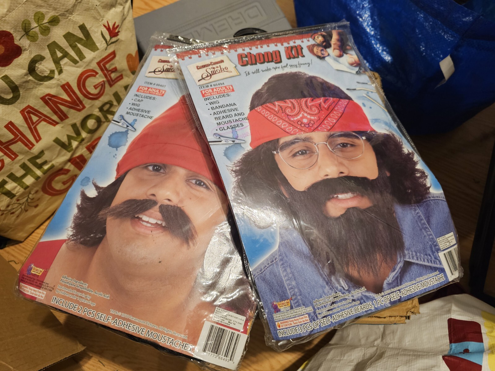 Cheech & Chong Dress Up Kit Cosplay Outfit O/S Couple… - Gem