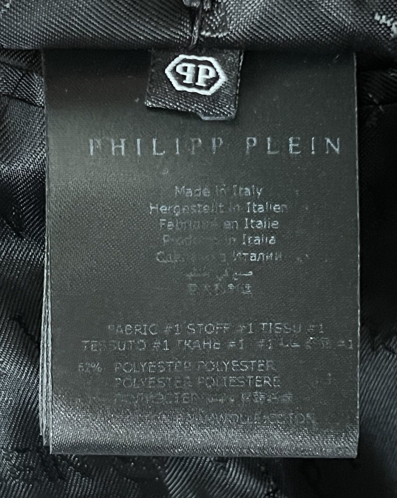 PHILIPP PLEIN⚡️2022 "Gigolo" Metallic silver satin suit jacket size 50 ...