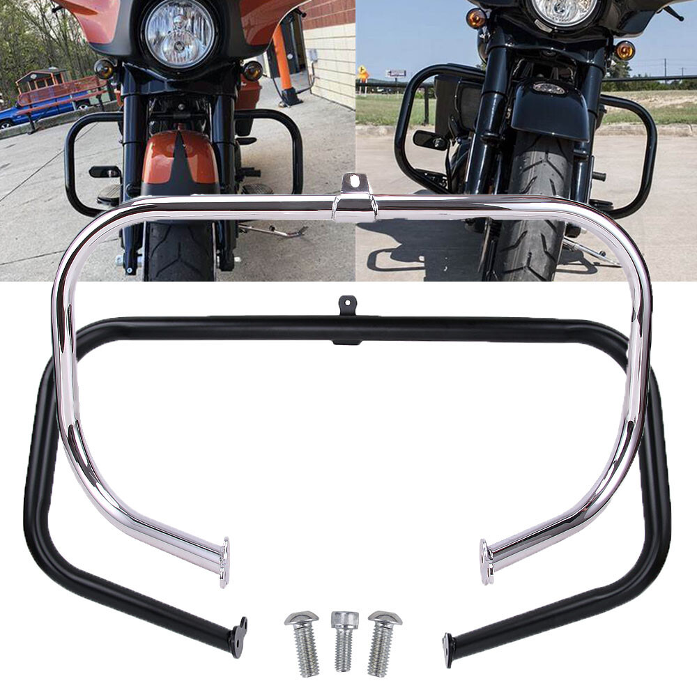 49050-09A Engine Highway Crash Guard Bar For Harley Touring Road Street ...