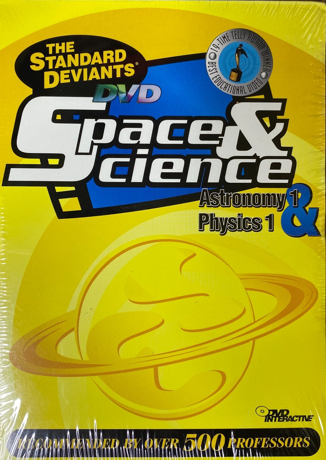 The Standard Deviants Space & Science Astronomy 1 & Physics 1 DVD NEW ...