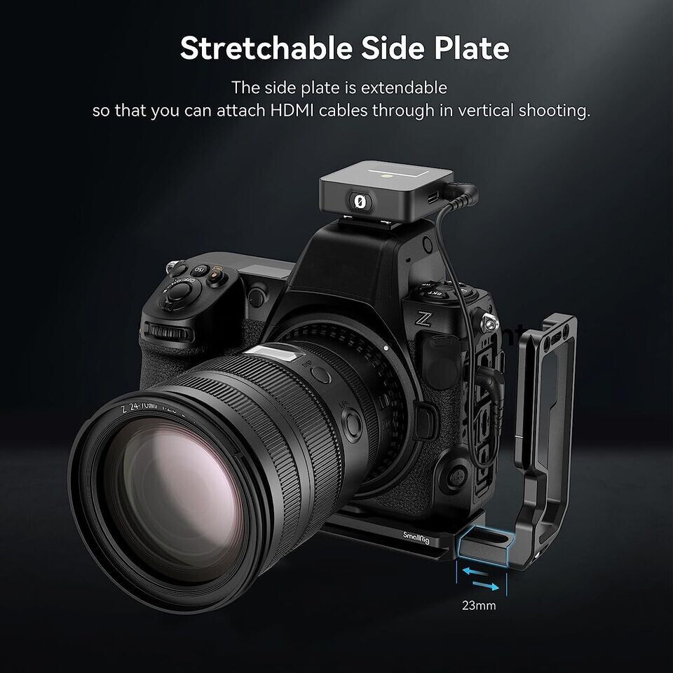 SmallRig Z 8 L-Bracket for Nikon Camera Quick Release L-Shape Mount ...