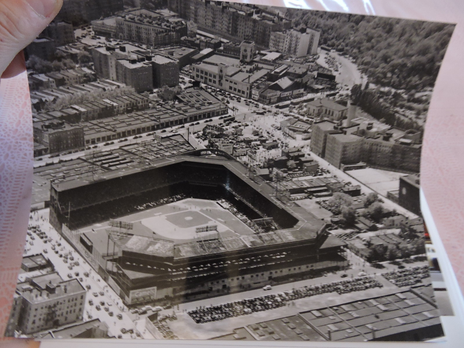 1950 EBBETS FIELD Brooklyn Dodger Baseball Stadium New York City NYC ...