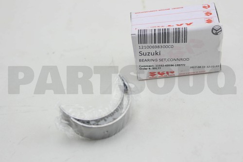 12100698300C0 Genuine Suzuki BEARING SET,CONNROD 12100-69830-0C0 | eBay