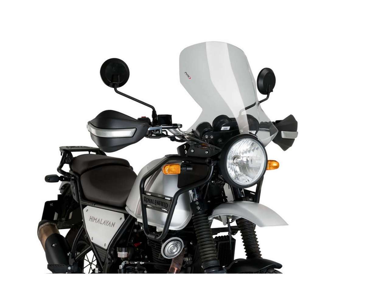 Puig Windshield Transparent Touring 21122W ROYAL ENFIELD HIMALAYAN 400 ...