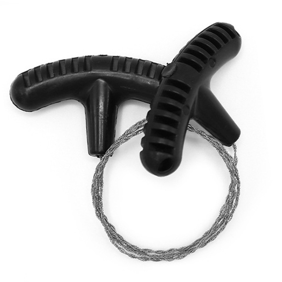 Survival Wire Saw Portable Wire Saw Outdoor Adventures Comfortable Grip ...