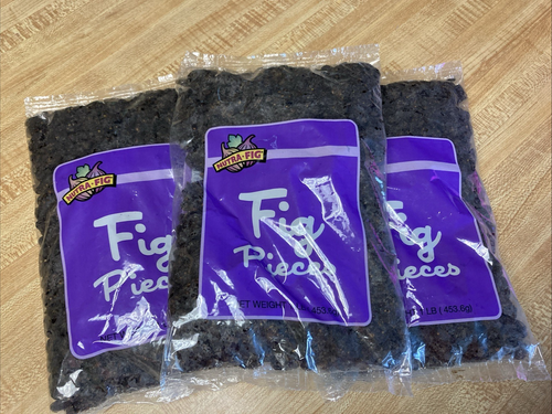 Nutra-Fig Fig Pieces 3 PACK 3LBS Healthy Diced Fruit Bites 4 Baking ...