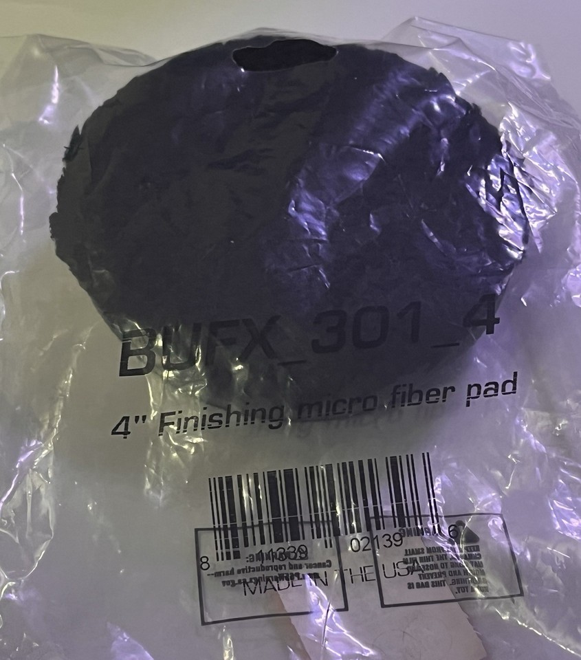 TORQ R5 Red Backing Plate Buffer Polisher 5 Inch #b6 & BUFX_301_4 ...