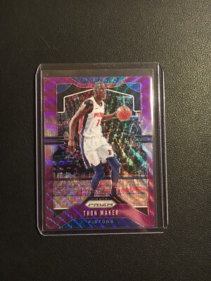 2019-20 Panini Prizm THON MAKER Purple Detroit Pistons | eBay