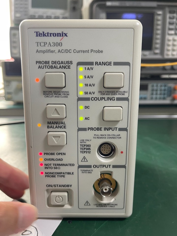 Tektronix TCPA300 Oscilloscope Probe Amplifier s/n: B101823 | eBay