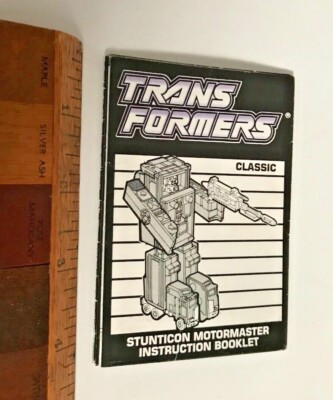 VINTAGE EURO TRANSFORMERS G2 CLASSIC MOTORMASTER ACTION FIGURE ...
