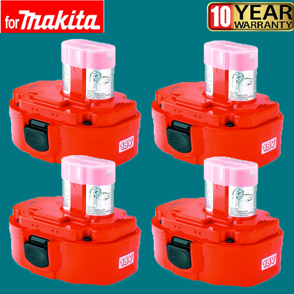 1- 4 X for Makita 18V 4.8Ah Ni-Mh Battery 1822 1834 1823 1833 1835 PA18 ...
