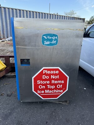 Ice Machines - Vogt Tube Ice