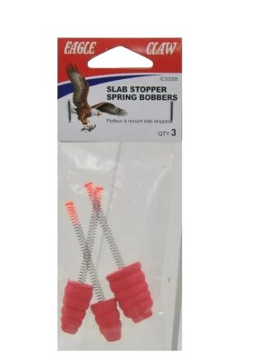 Eagle Claw Slab Stopper Spring Bobbers 2 Pkgs 3 Qty Per Pkg | eBay