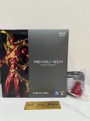 Kaiyodo Revoltech Amazing Yamaguchi The Flash Action Figure With Bonus ...