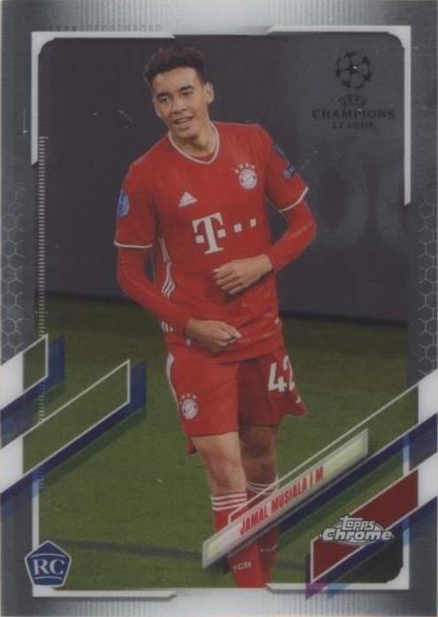 2020-21 Topps Chrome UCL Jamal Musiala #81 for sale | eBay