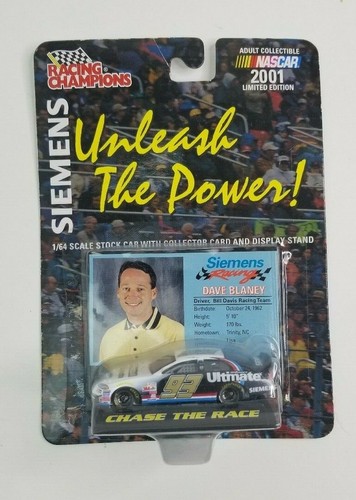 NEW 2001 Racing Champions #93 Siemen Dave Blaney 1/64 Die-Cast ...