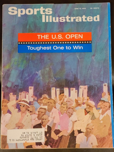 Sports illustrated U.S. Open Golf June 15 1964 Shipped in a Box | eBay