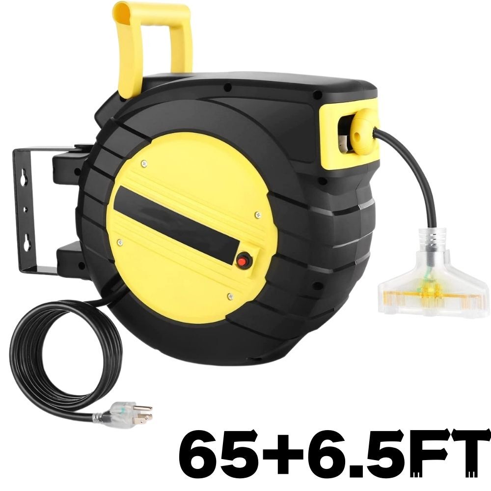 Retractable Cord Mechanism KFFKFF Retractable Extension Cord Reel