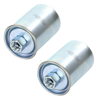WIX Pair Set of 2 Fuel Complete In-Line Filters for Buick Cadillac ...