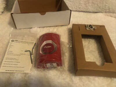 STI SS-2004 Red Momentary Mushroom Button Switch Series 2000 S | eBay